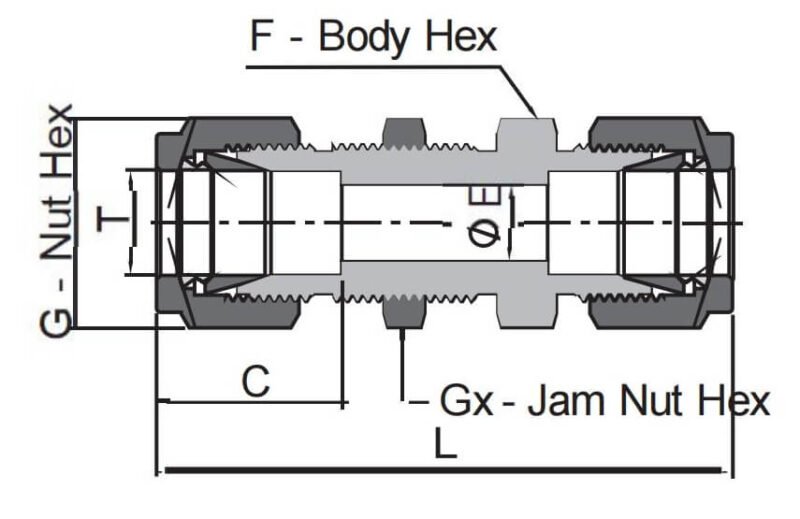 Bulkheads| OJFLUID Tube Fitting Manufacturer